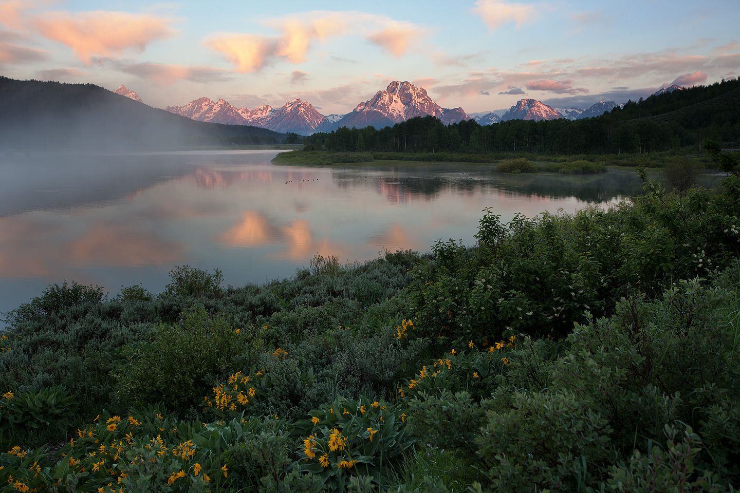 Oxbow Bend Sunrise – Grand Teton National Park, Wyoming - Redemption ...